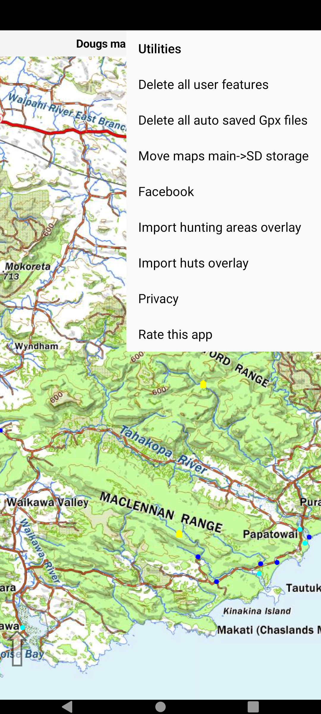 Hunting blocks (Android) – Dougs Maps