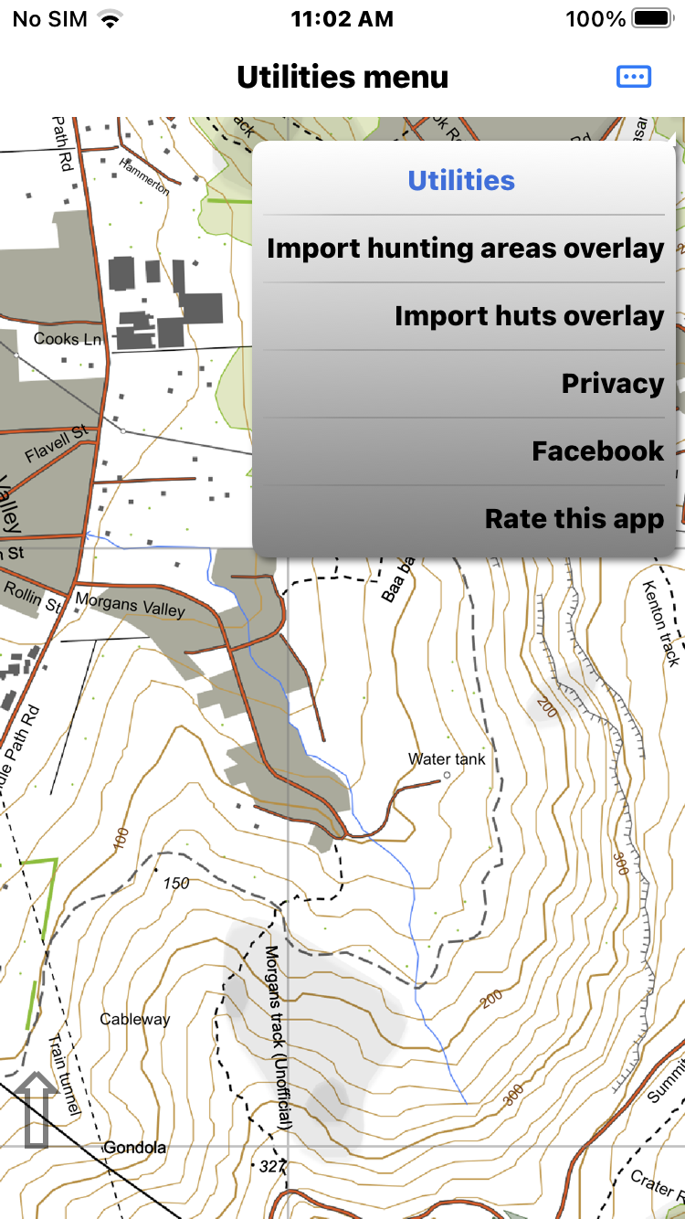 DOC huts (iPhone) – Dougs Maps