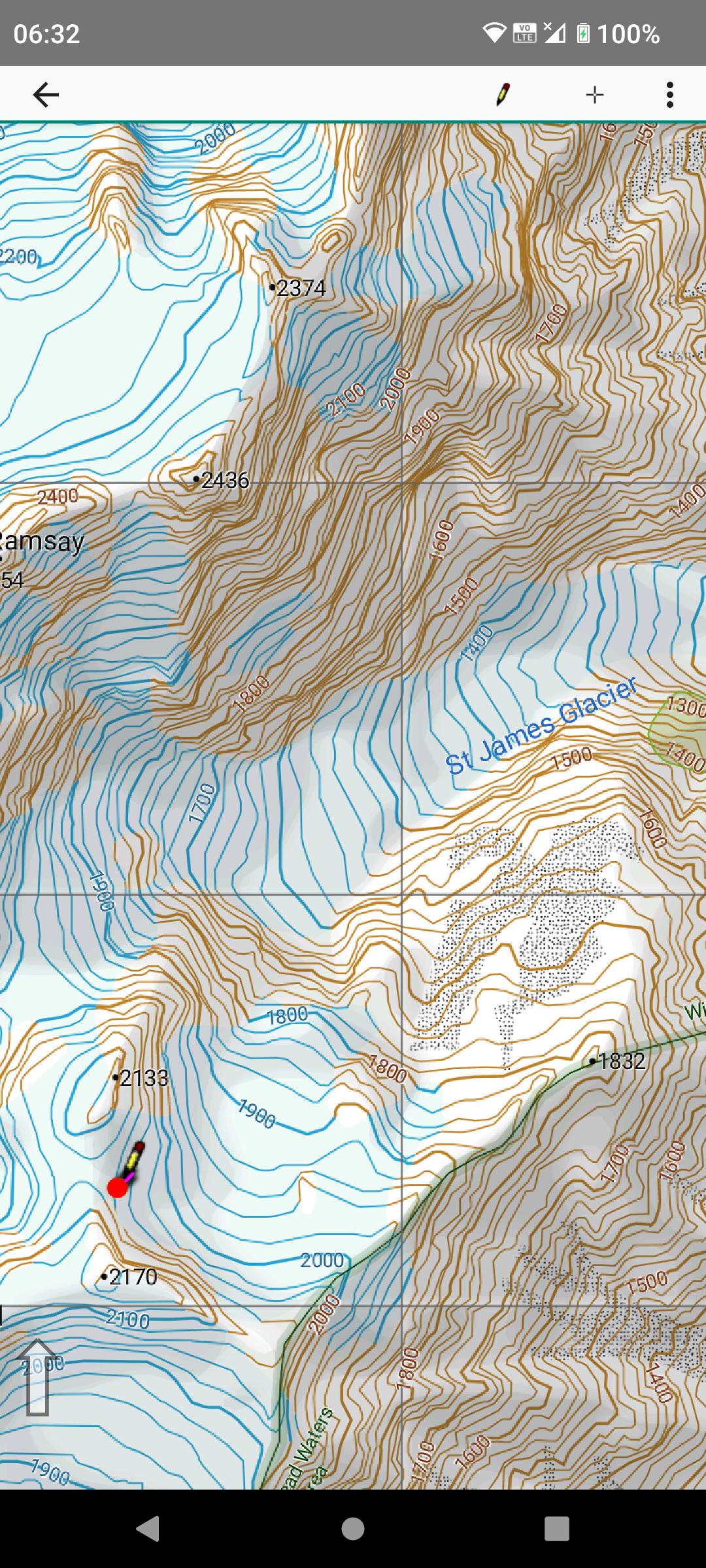 Drawing track manually (Android) – Dougs Maps