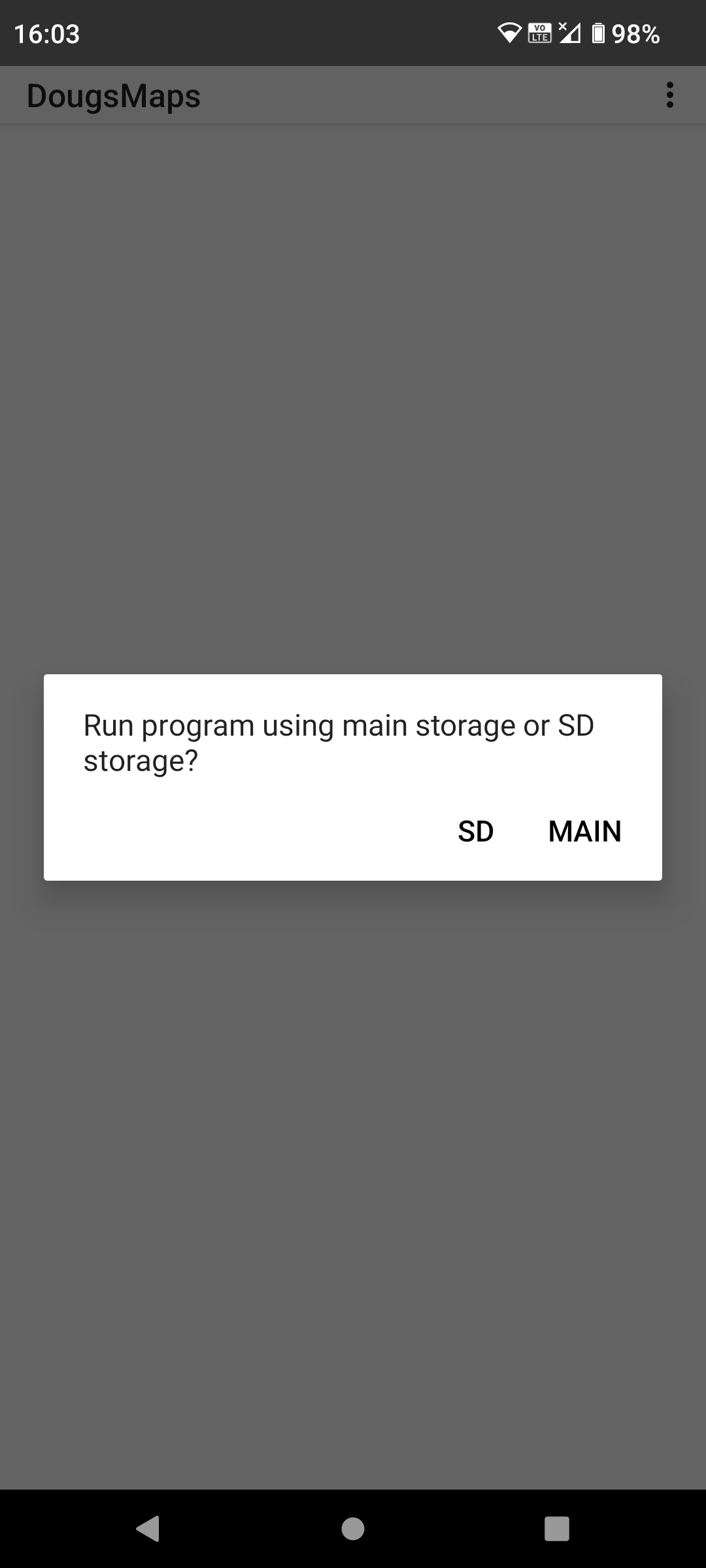 Getting started (Android) – Dougs Maps