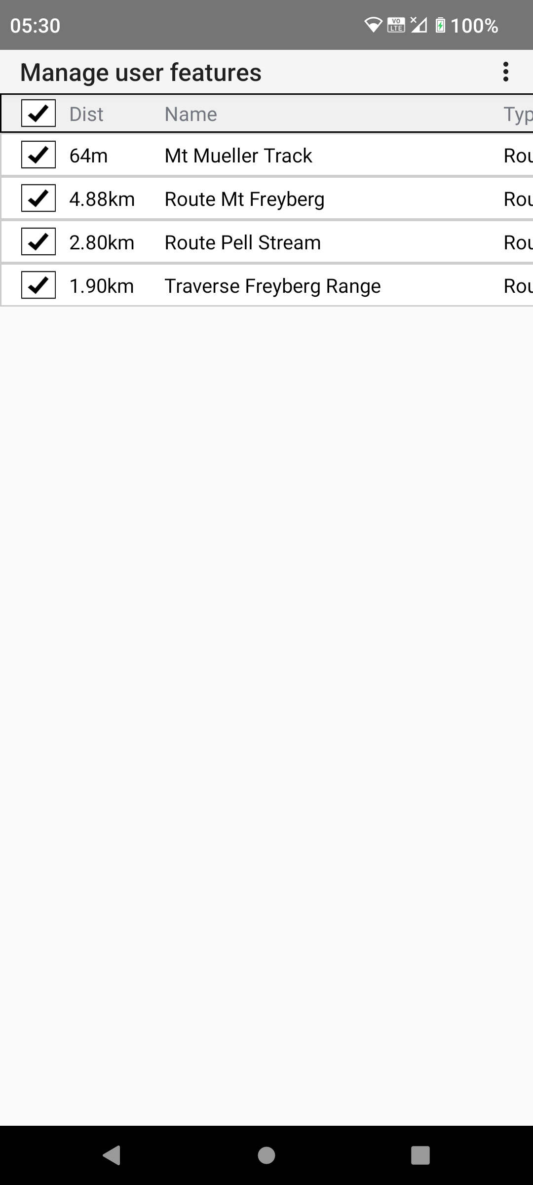 Managing user features in bulk (Android) – Dougs Maps