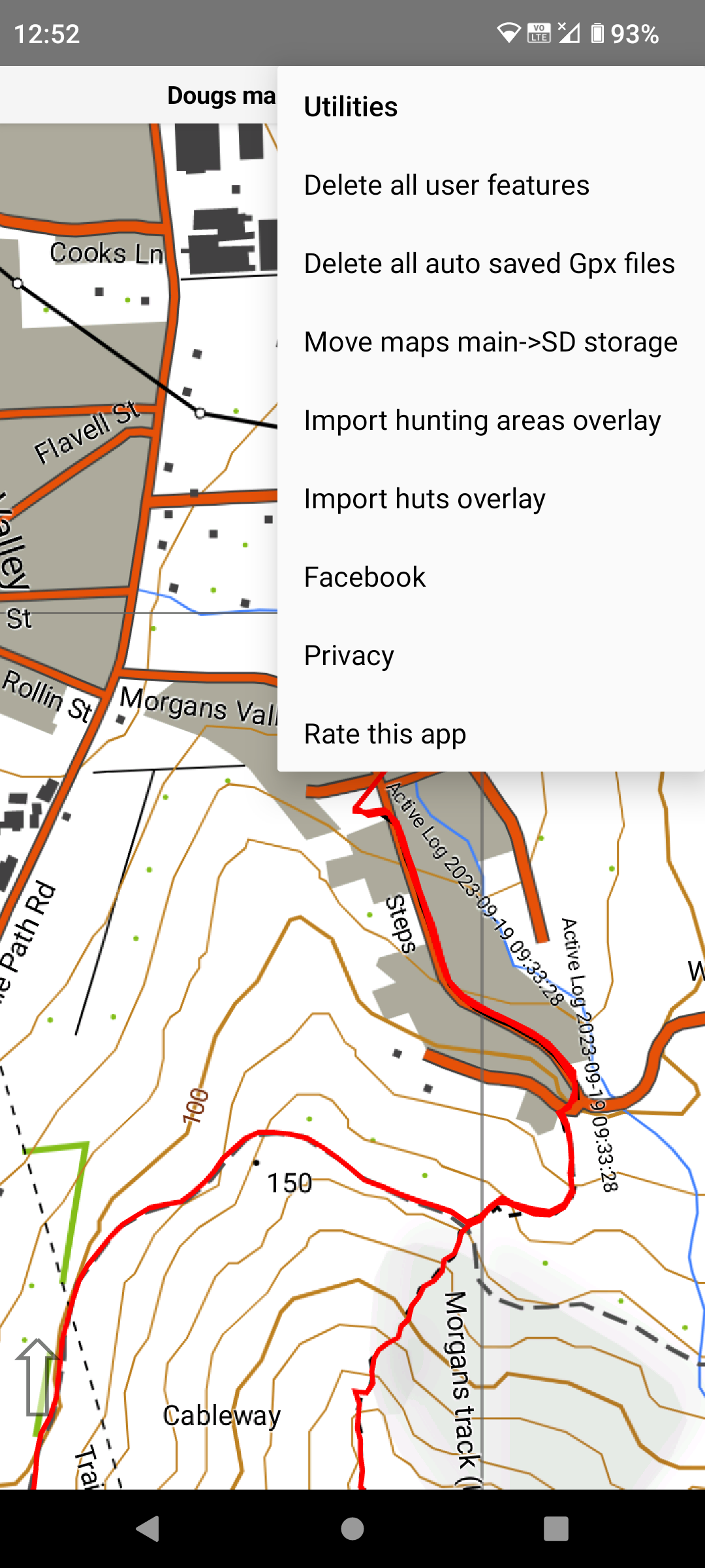 DOC huts (Android) – Dougs Maps